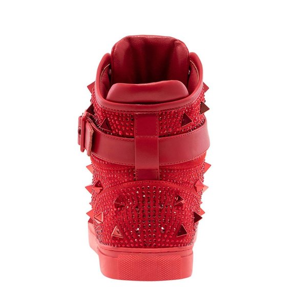 Jump | Shoes | Mens J75 By Jump Soros Red High Top Sneakers | Poshmark